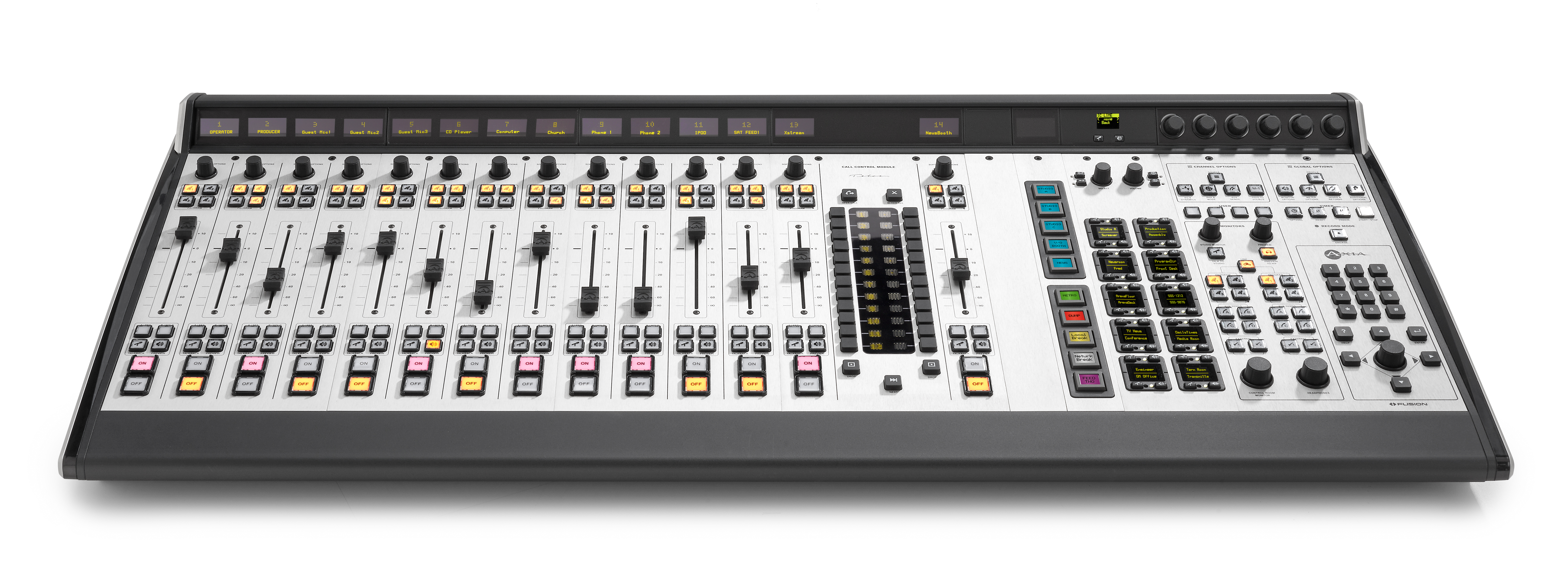 Axia Fusion Broadcast Mixing Console | Telos Alliance