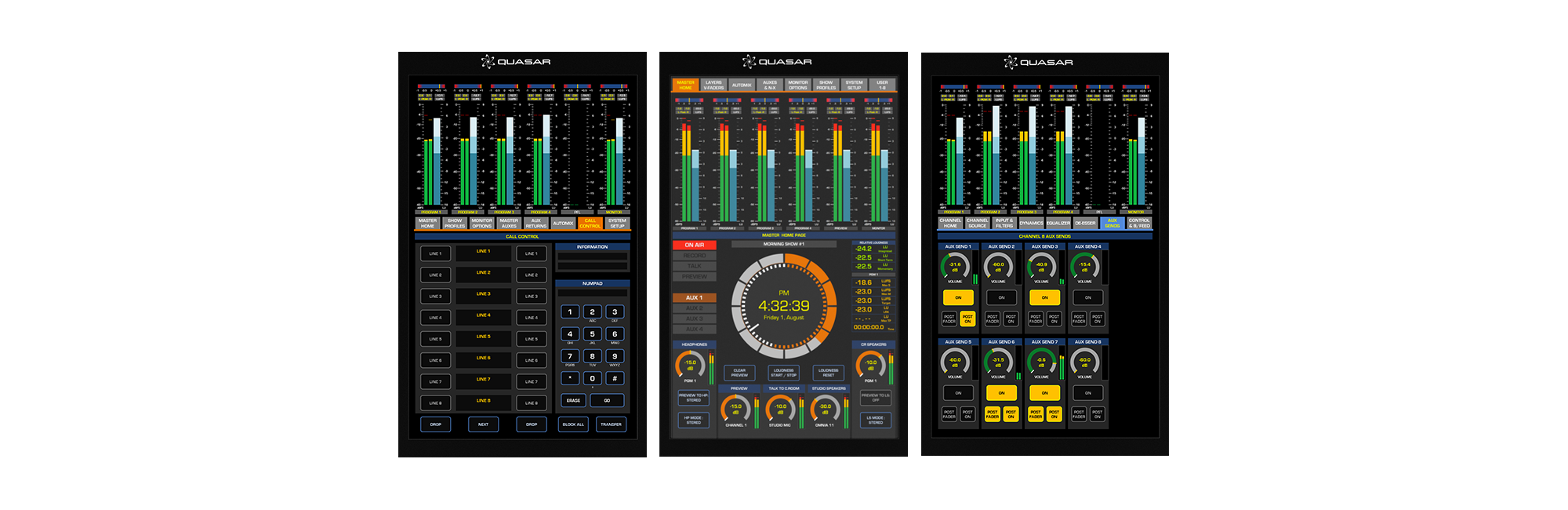 Axia Quasar XR Broadcast Console | Telos Alliance