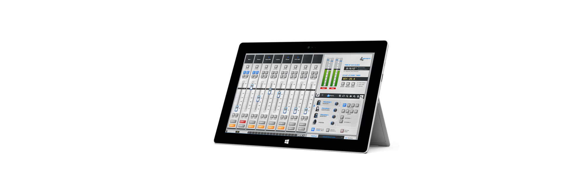 Axia SoftSurface Mixing Software | Telos Alliance