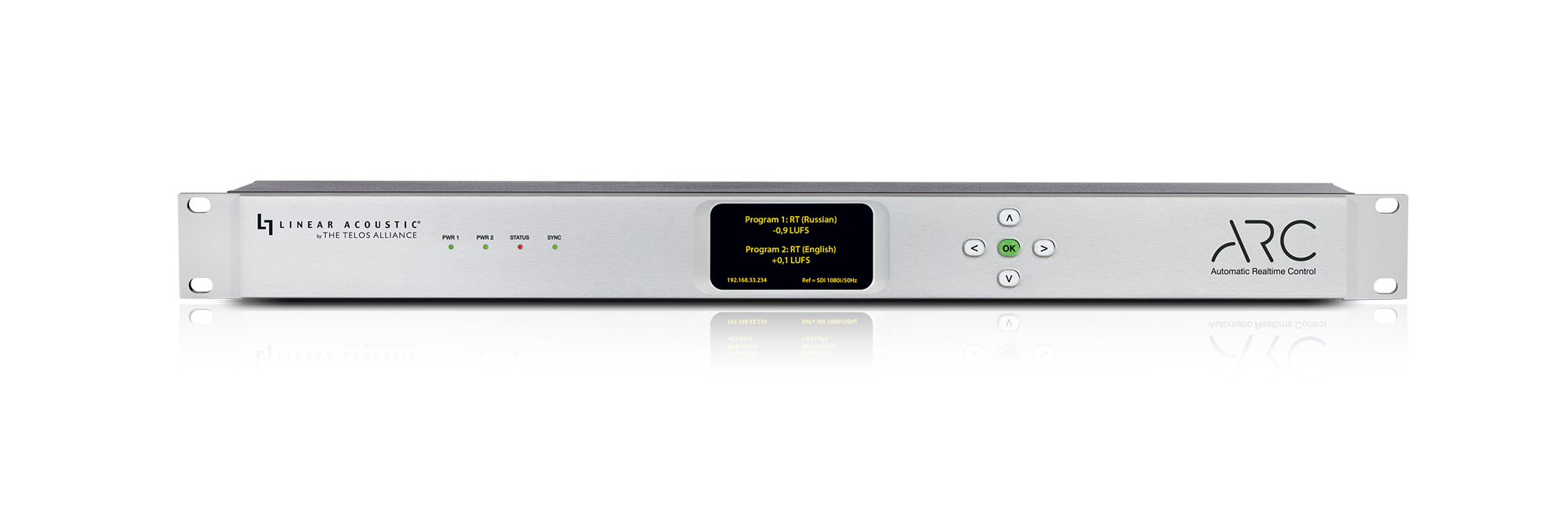 Linear Acoustic ARC Next Generation TV Loudness Processor | Telos Alliance