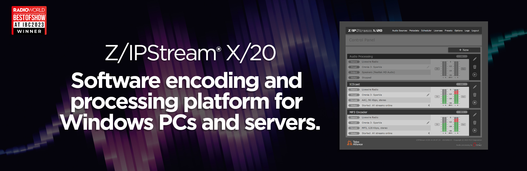 Z/IPStream X/20 | Telos Alliance